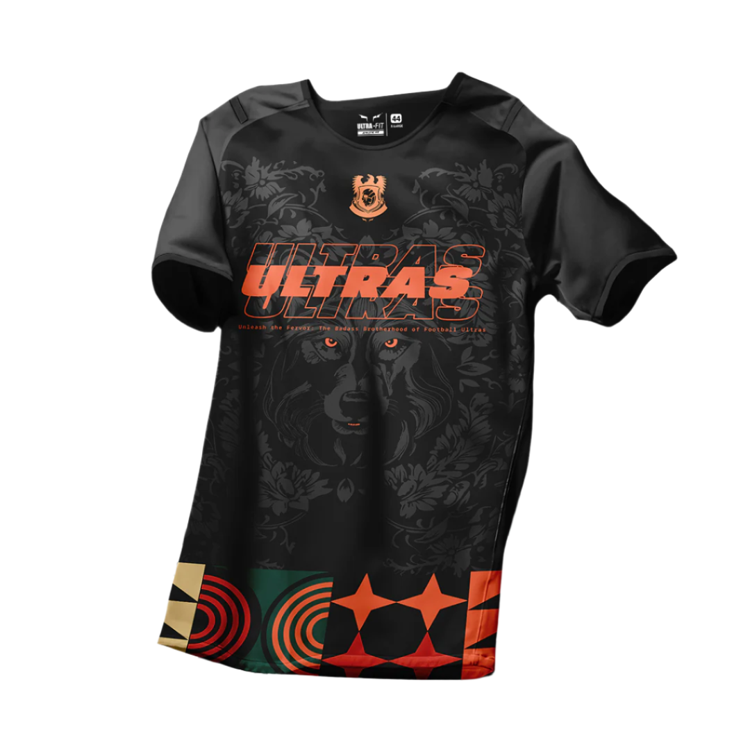 Ultras Lone Wolfs Limited Edition Football Jersey - IndianUltras